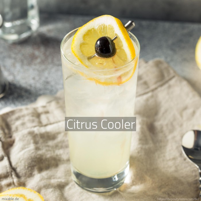 Recipe: Citrus Cooler, Cocktails & Drinks | mixable.app