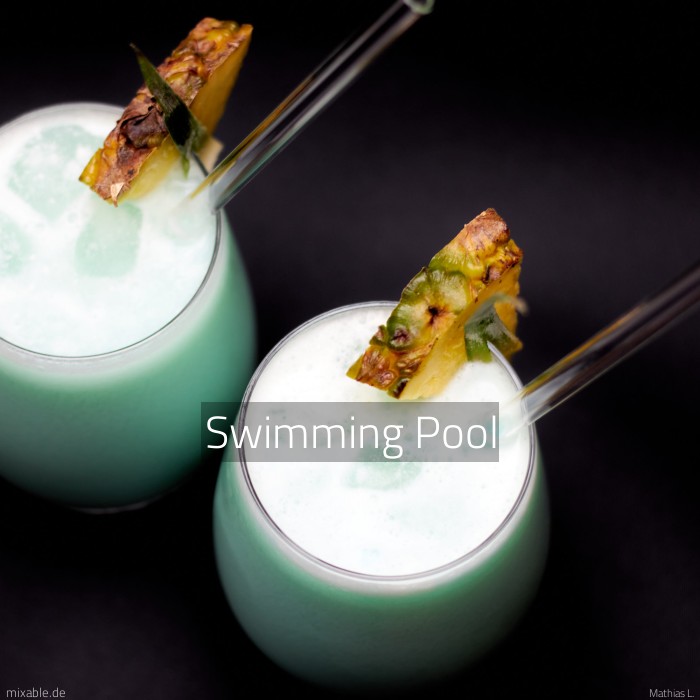 Recipe: Swimming Pool, Cocktails & Drinks | mixable.app