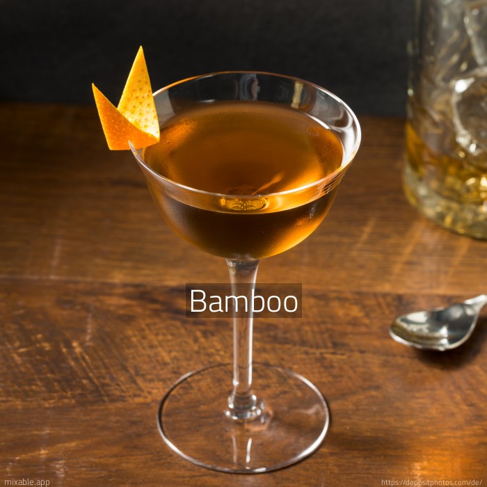 Recipe: Bamboo, Cocktails & Drinks | mixable.app